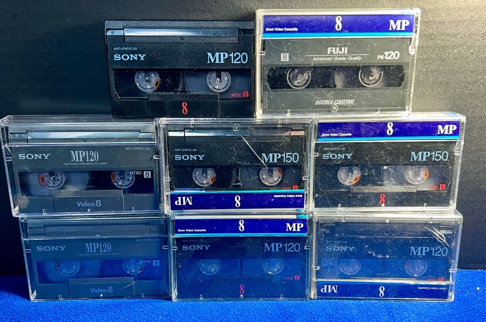Sony /Supertape Video 8 Hi8 Digital Video Tape Lot | eBay