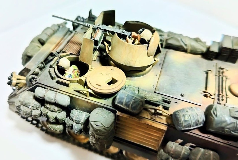 Tamiya 1/35 M113 Armored Personnel Carrier Desert Wagon | eBay UK