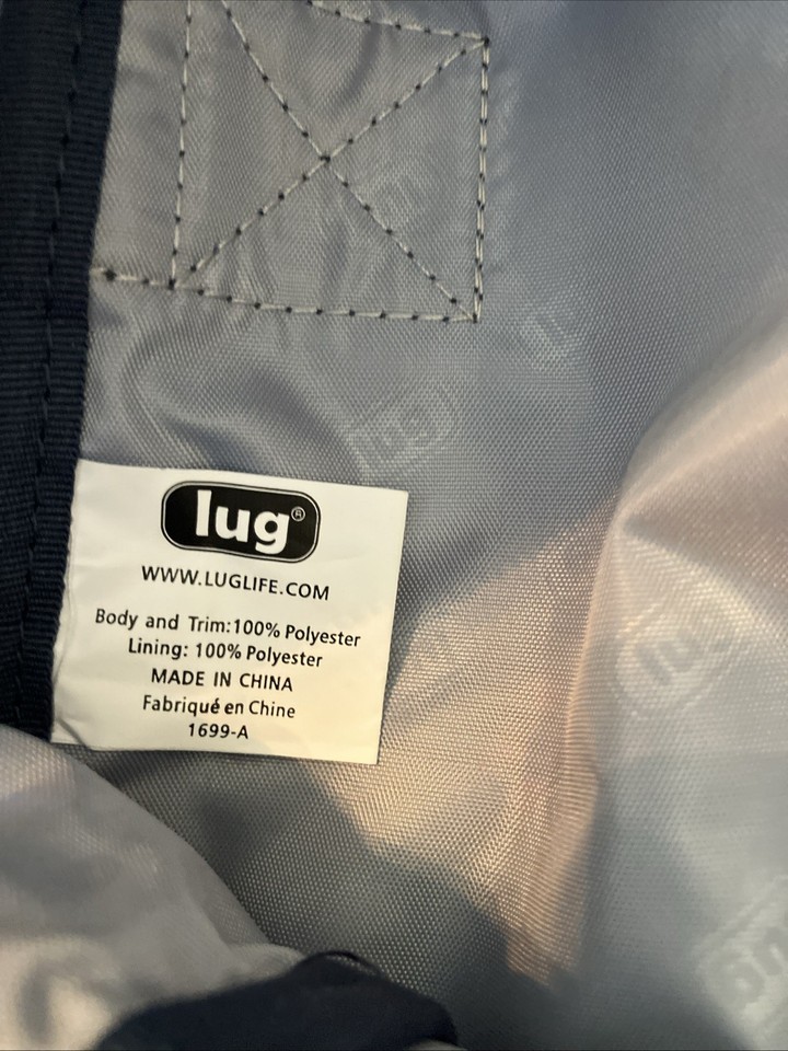 LUG Ranger XL Packable Travel Tote Bag Trolley Sleeve Puppy Paws VGUC ...