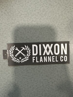 Dixxon Flannel Co. STICKER TAG ONLY BAR TAG OG | eBay