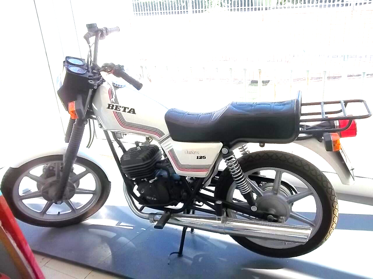 Vintage Beta Custom CC125 Motorcycle from the 80s to be registered ...