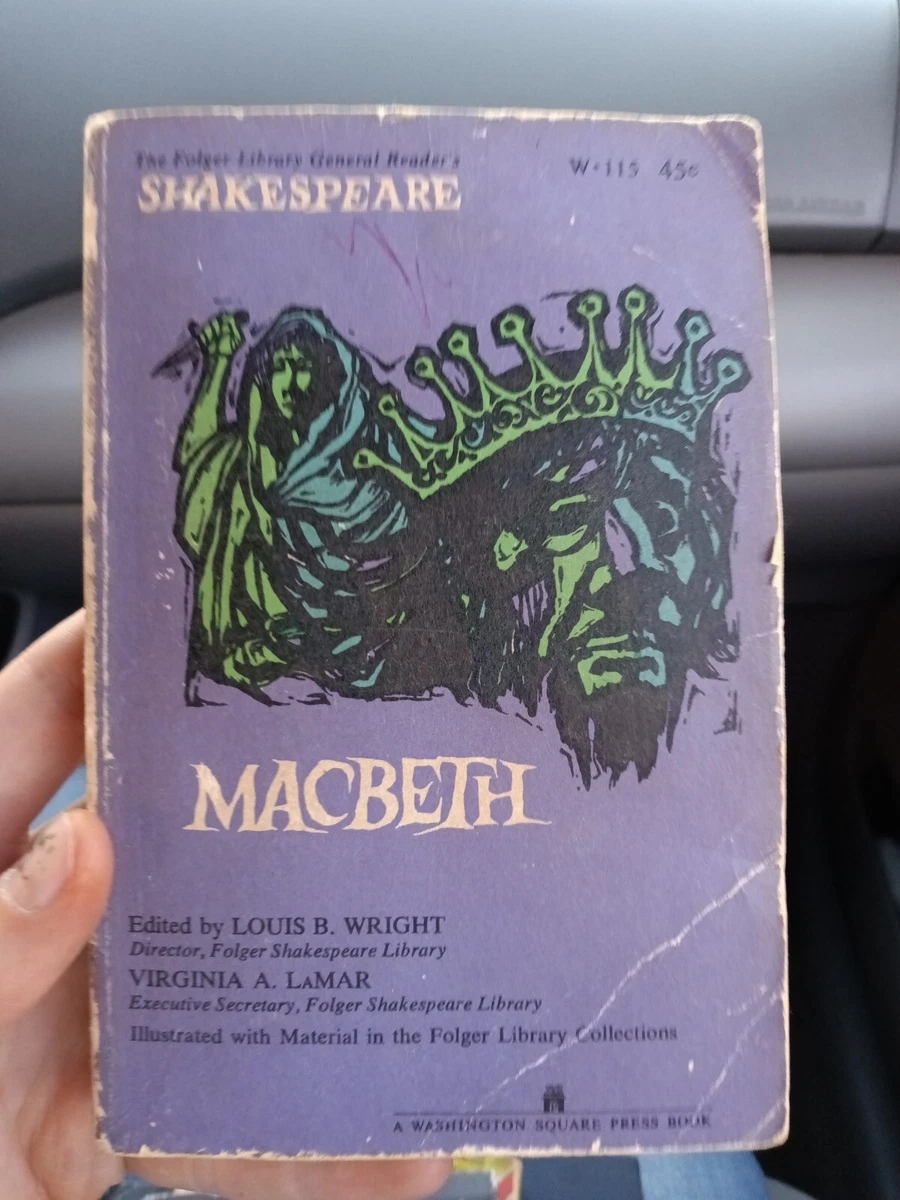 Macbeth Book Folger