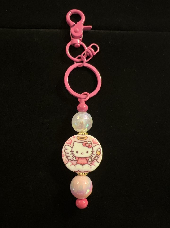 Hello Kitty Keychain Handmade Loungefly/Backpack/Bag Keychain Charm Key ...