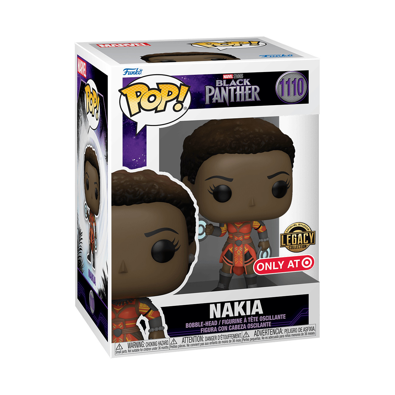 Funko Pop! Vinyl: Marvel - Nakia - Target (Exclusive) #1110 for sale ...