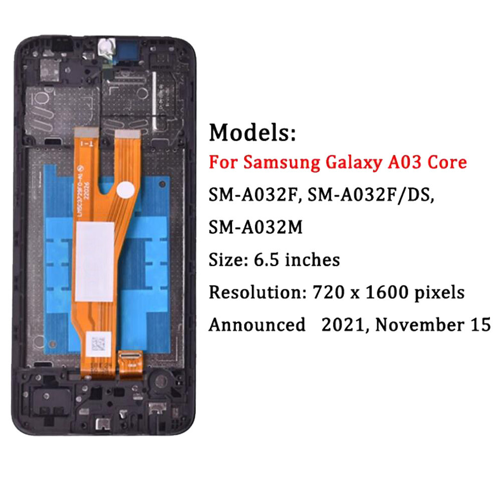 For Samsung Galaxy A03 Core SM-A032F/DS LCD Display Screen Replacement ...