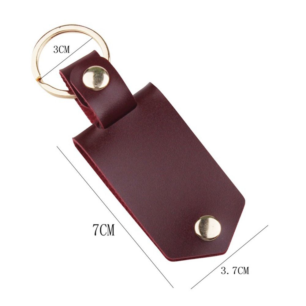 Photo Stickers Keychain Protect Photo Frame Key Chain Pendant Men Women ...