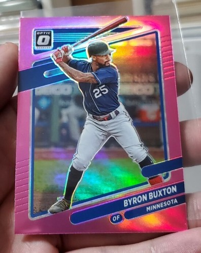 2021 Donruss Optic Pink Prizm #151 Byron Buxton Panini Parallel ...