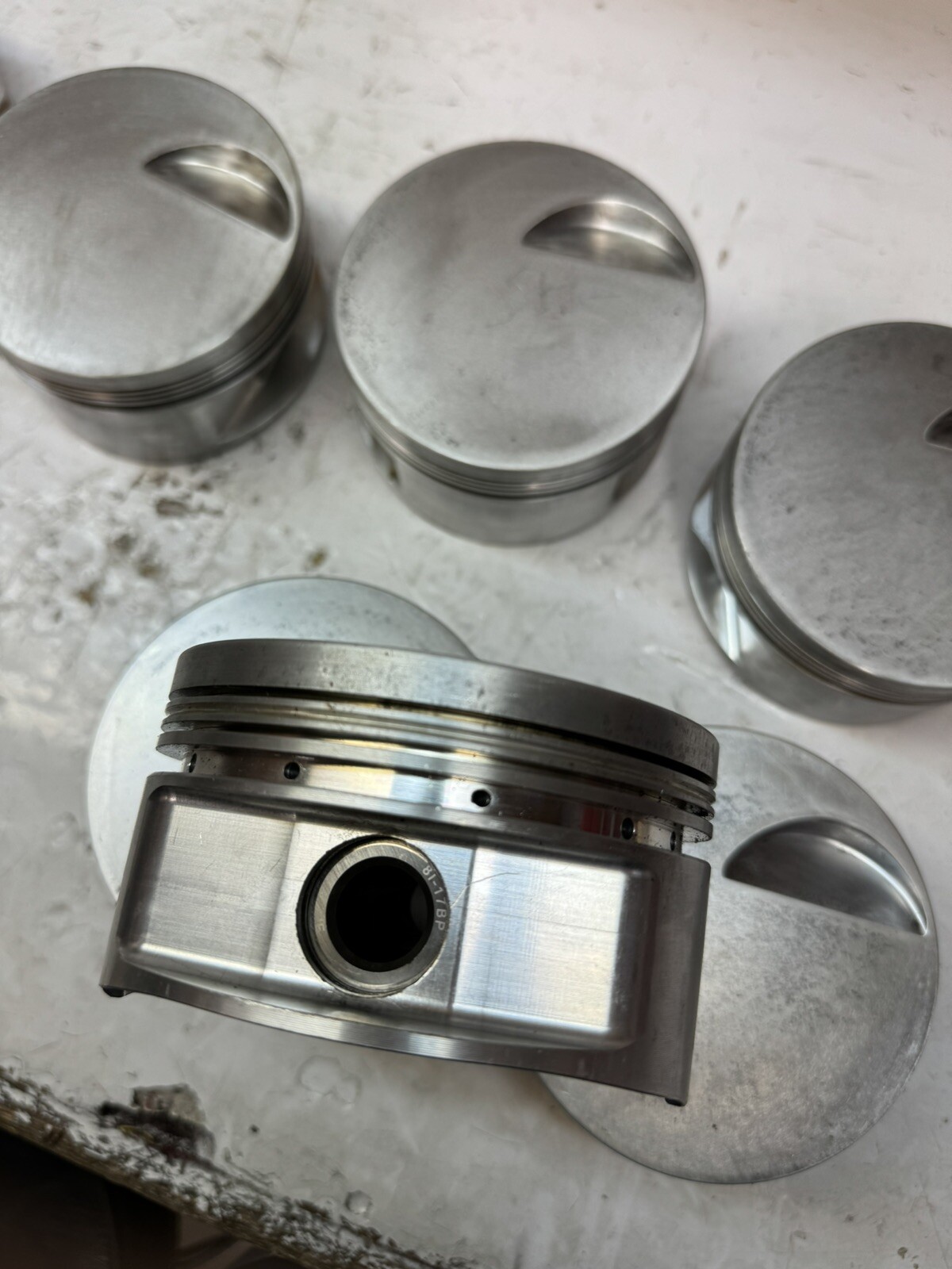 JE 257986 Big Block Chevy Pistons 4.560 Bore 4.000” Stroke Set Of 8 | eBay