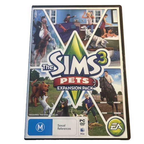 THE SIMS 3 PETS EXPANSION PACK - PC DVD ROM Rated M With Serial Number ...