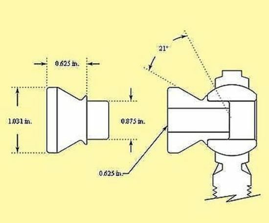 Pro Werks PWC78-013-2 High Misalignment Bushings 5/8" OD X 1/2" ID X 1/ ...