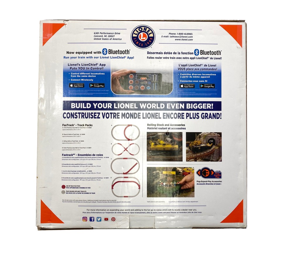 Lionel 6-84328 Bluetooth Polar Express LionChief Bluetooth Train Set ...