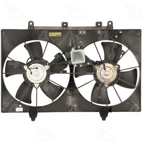 Dual Radiator and Condenser Fan Assembly For 2006-2010 INFINITI M45 4 ...
