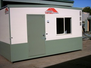 4.8m x 2.4m Portable Building / Site Shed for Hire. Quality Finish in ...