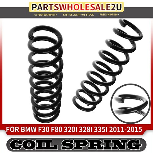 2Pcs Rear LH & RH Coil Springs for BMW F30 F80 320i 328i 335i Sedan ...
