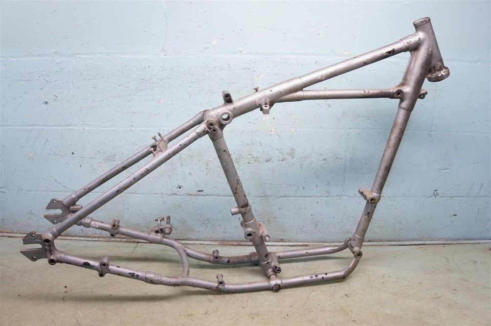 1951 Triumph T100 5T T100C Tiger Alloy Pre unit Rigid *2649A Frame Wow ...