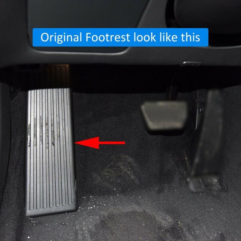 1PC Sport Foot Rest Dead Pedal Pad Cover Overlay Fits For Volvo S60 S90 ...