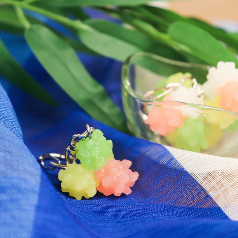 [ Konpeito ] Keychain - Traditional Japanese Sugar Candy - Fake Food ...