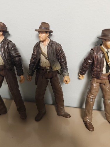 (8) 4 Indiana Jones Action Figs Hasbro 2007 Raiders Lost Ark & 4 ...