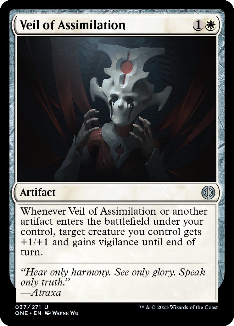 Veil of Assimilation Phyrexia: All Will Be One Regular for sale online ...
