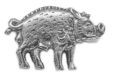 Richard Third Wild Boar Pin Badge with Display Card | eBay