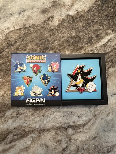FiGPiN Sonic Mystery Mini Shadow the Hedgehog RARE 1:15 | LOCKED | eBay