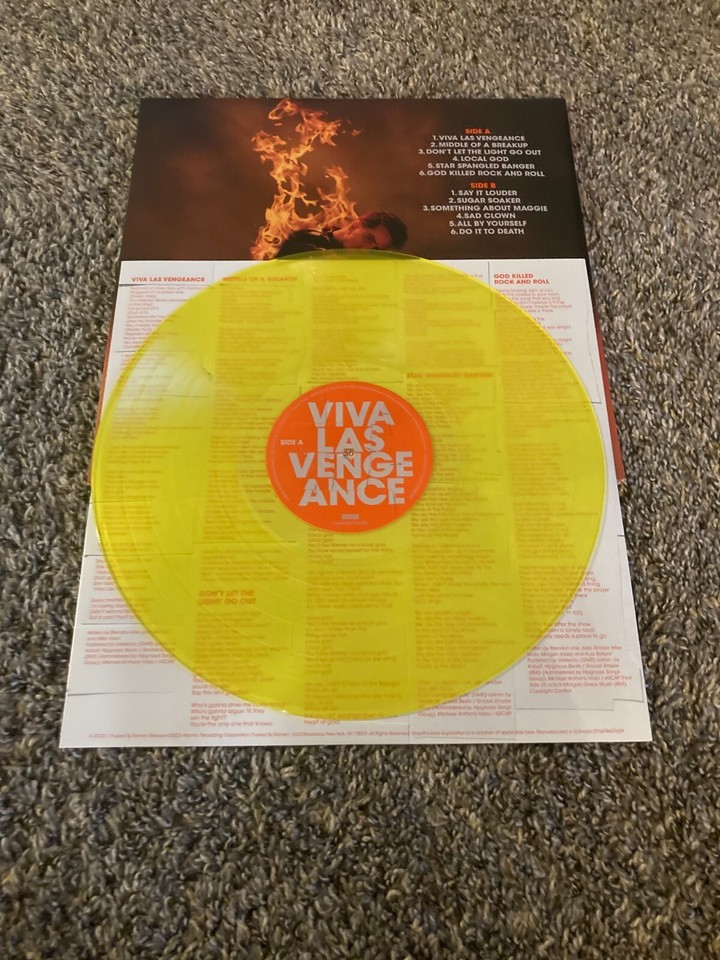 Panic! At The Disco Viva Las Vengeance Lemonade Vinyl LP with Walmart ...