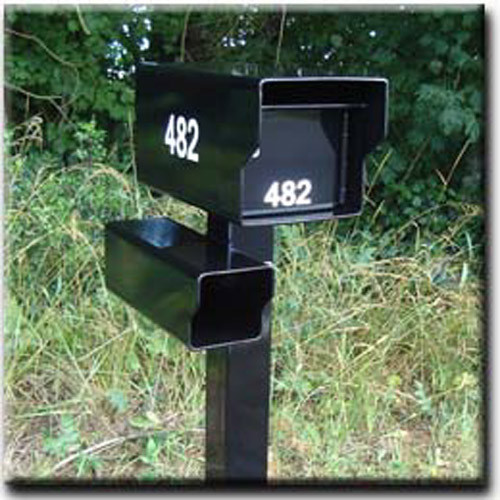 The Enforcer Locking Mailbox, Brings Peace of Mind, Pry bar and bat ...