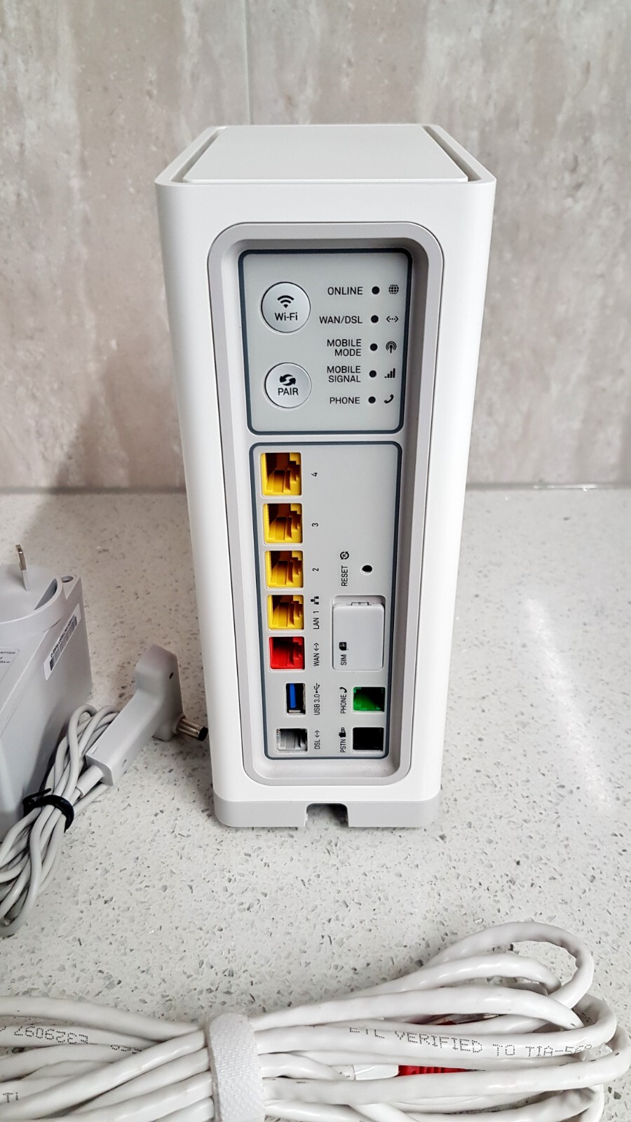 TELSTRA SMART MODEM GEN 2 Wi-Fi with Voice BACKUP NBN ADSL Router ...