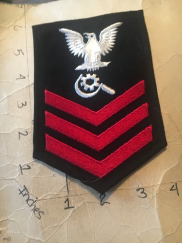 USN Rate Machinery Repairman 1st Class Petty Officer Patch 6/14/25 | eBay