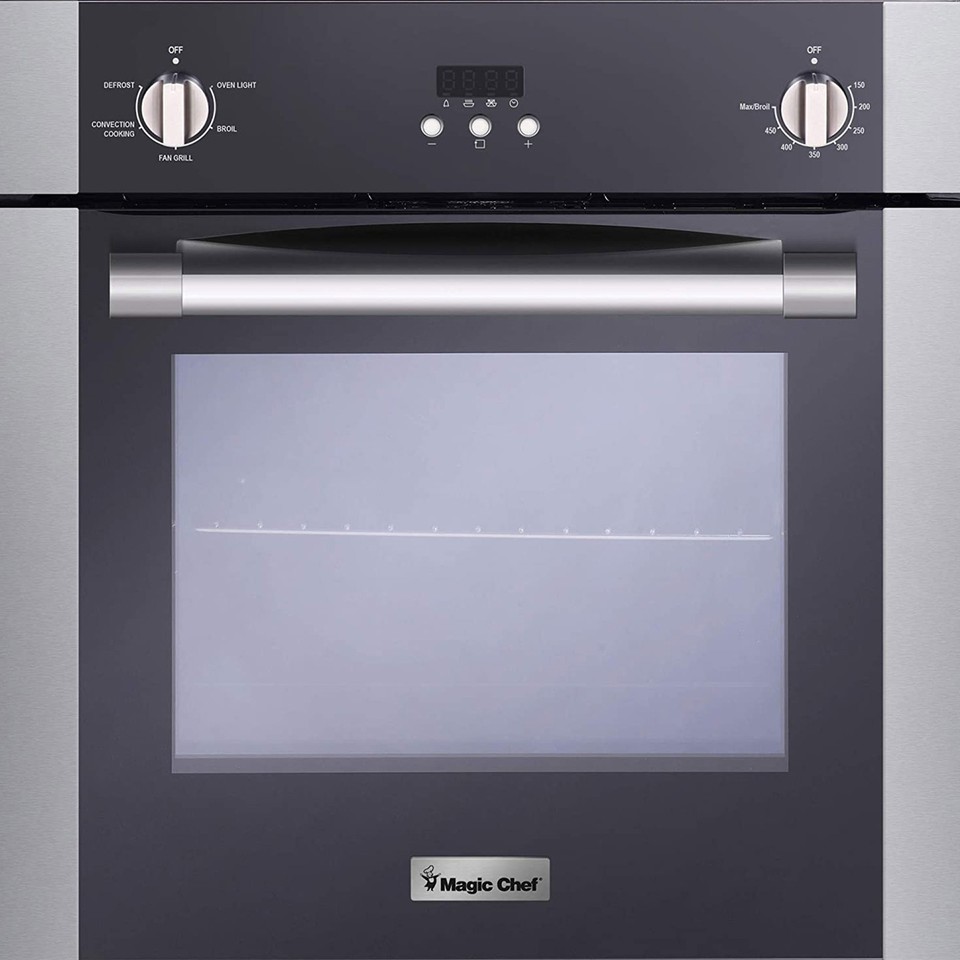 Magic Chef MCSWOE24S 2.2 Cubic Foot Built In Programmable Wall ...
