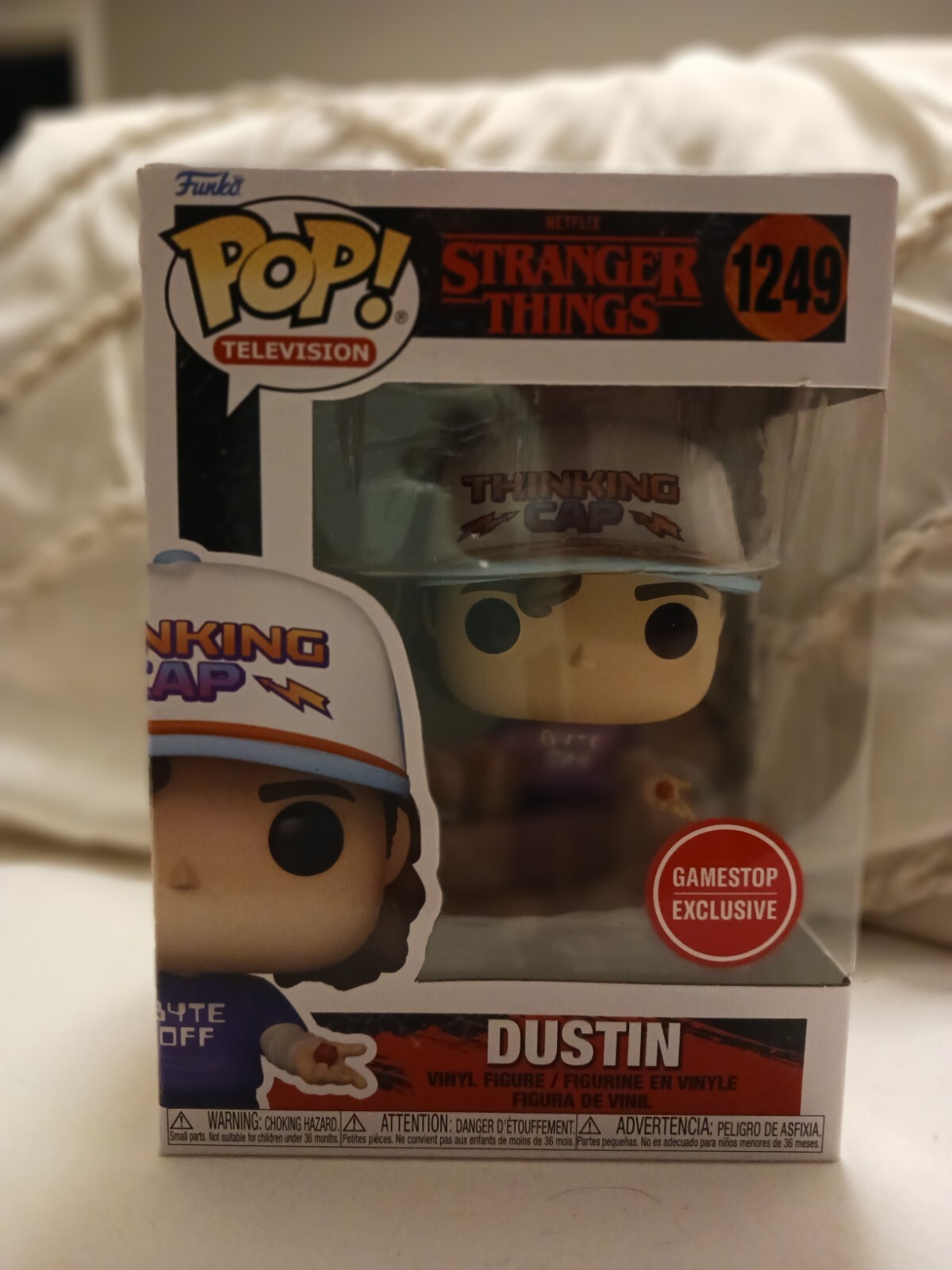 Funko Pop Stranger Things Dustin 1249 GameStop Exclusive 889698623926| eBay