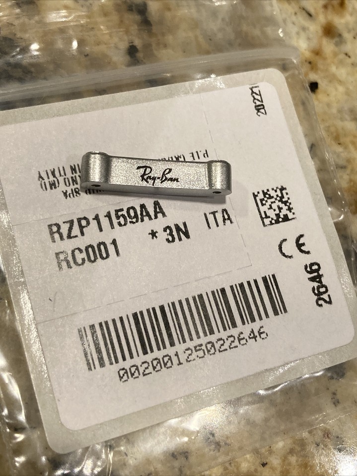 RAY BAN 4105 SIZE 50-22 WAYFARER FOLDING REPLACEMENT BRIDGE PIECE NOSE ...