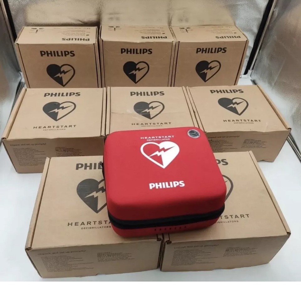 Philips M5066A HeartStart Onsite AED Defibrillator, W/ Pad And Battery ...