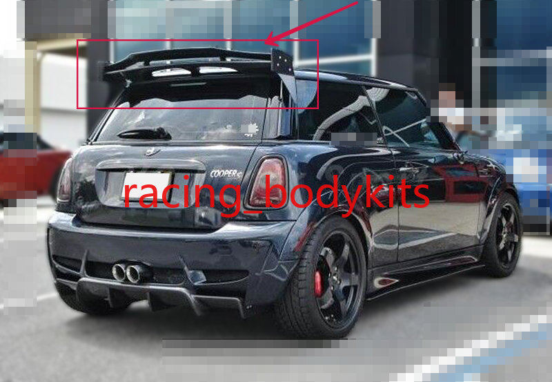 For Mini Cooper S R56 07-13 Rear Window Roof Spoiler Wing Lip FRP ...