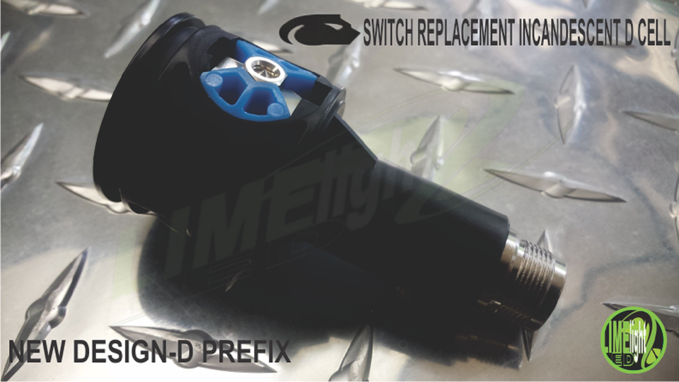 MAGLITE UPGRADE SWITCH ASSEMBLY D CELL PREFIX FLASHLIGHT TORCH GENUINE ...
