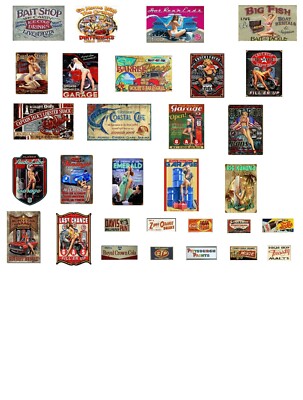 N Scale Roadside Signs and Billboards | eBay