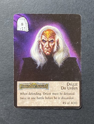 1994 Spellfire Master The Magic #45 Drizzt Do’Urden 1st Edition d2 ...
