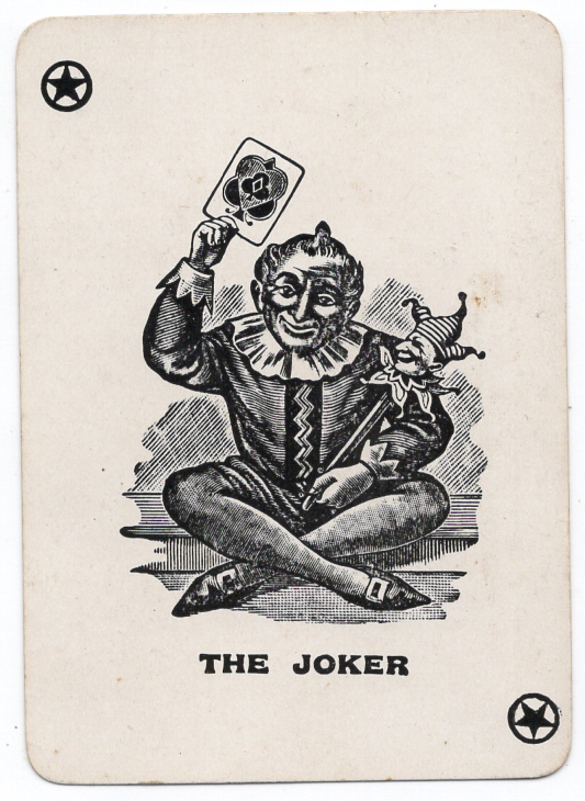 WIDE RARE VINTAGE "Anchor Shipping Line" JOKER Play Card #49 | eBay