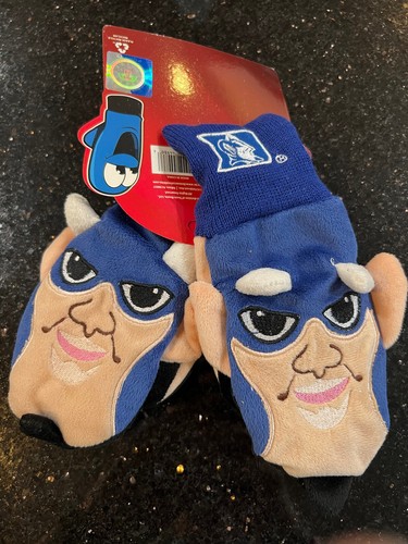 Duke Blue Devils NCAA Mascot plush cute child team logo mittens gloves ...