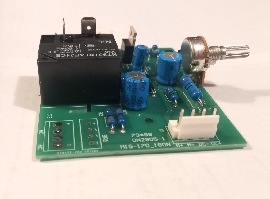 Circuit board / PCB for Chicago Electric 220v MIG 170 and 180 mig ...