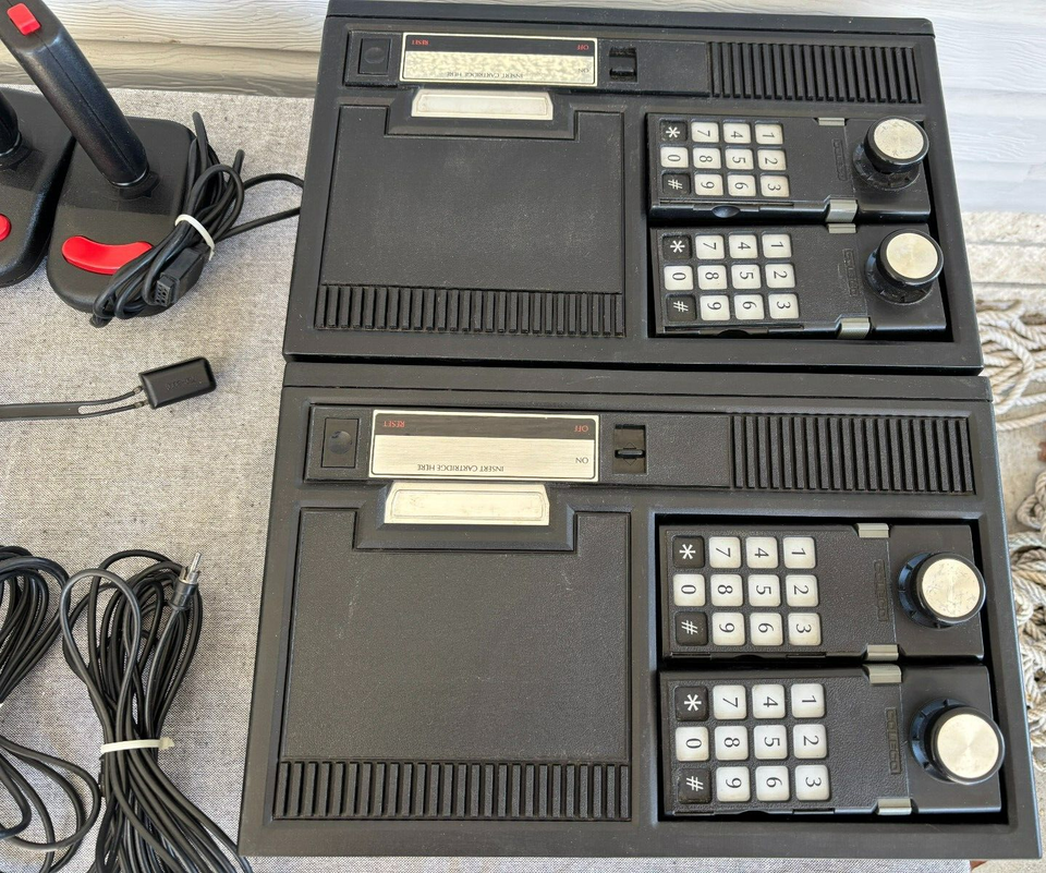 Coleco Vision Gaming Console Bundle,Consoles, Wires, Controllers, Games ...