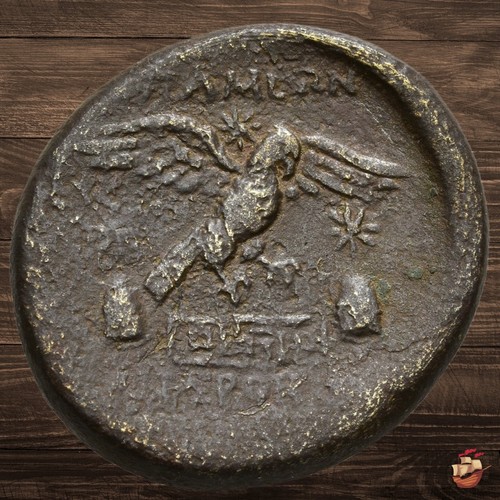 Ancient Greek Coin - Phrygia Apameia (88–40 BC) Athena Eagle @H259 | eBay