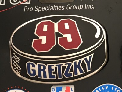 WAYNE GRETZKY NEW YORK RANGERS PUCK PIN IMPRINTED PRODUCTS | eBay