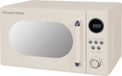 Russell Hobbs RHM2044C Retro Digital Microwave Oven 800W 5 Power Levels ...