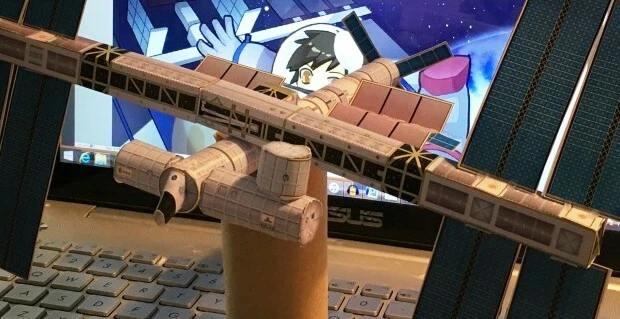 International Space Station Desktop Models