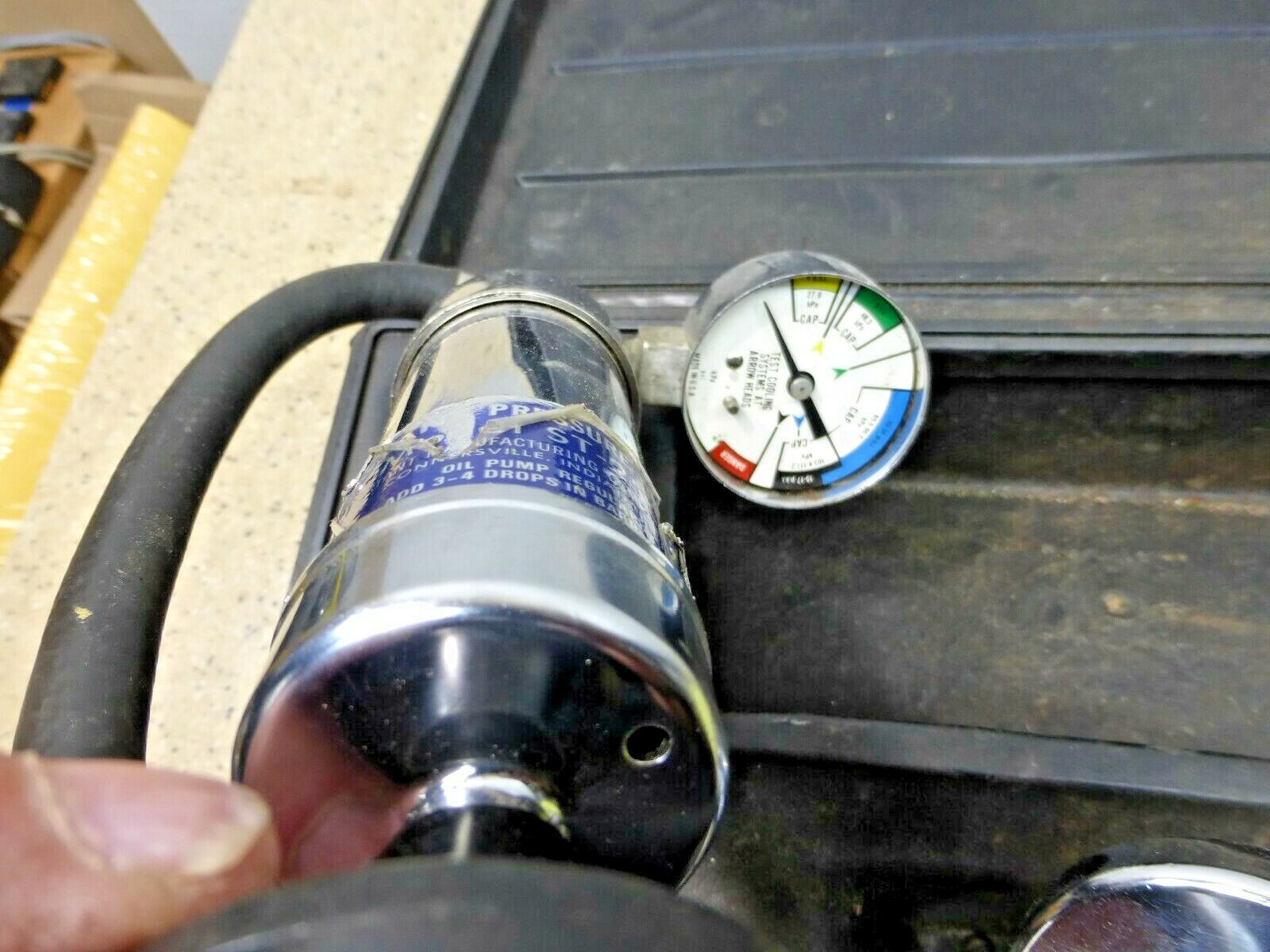 Stant ST-255A Cooling System Pressure Tester in Case | eBay