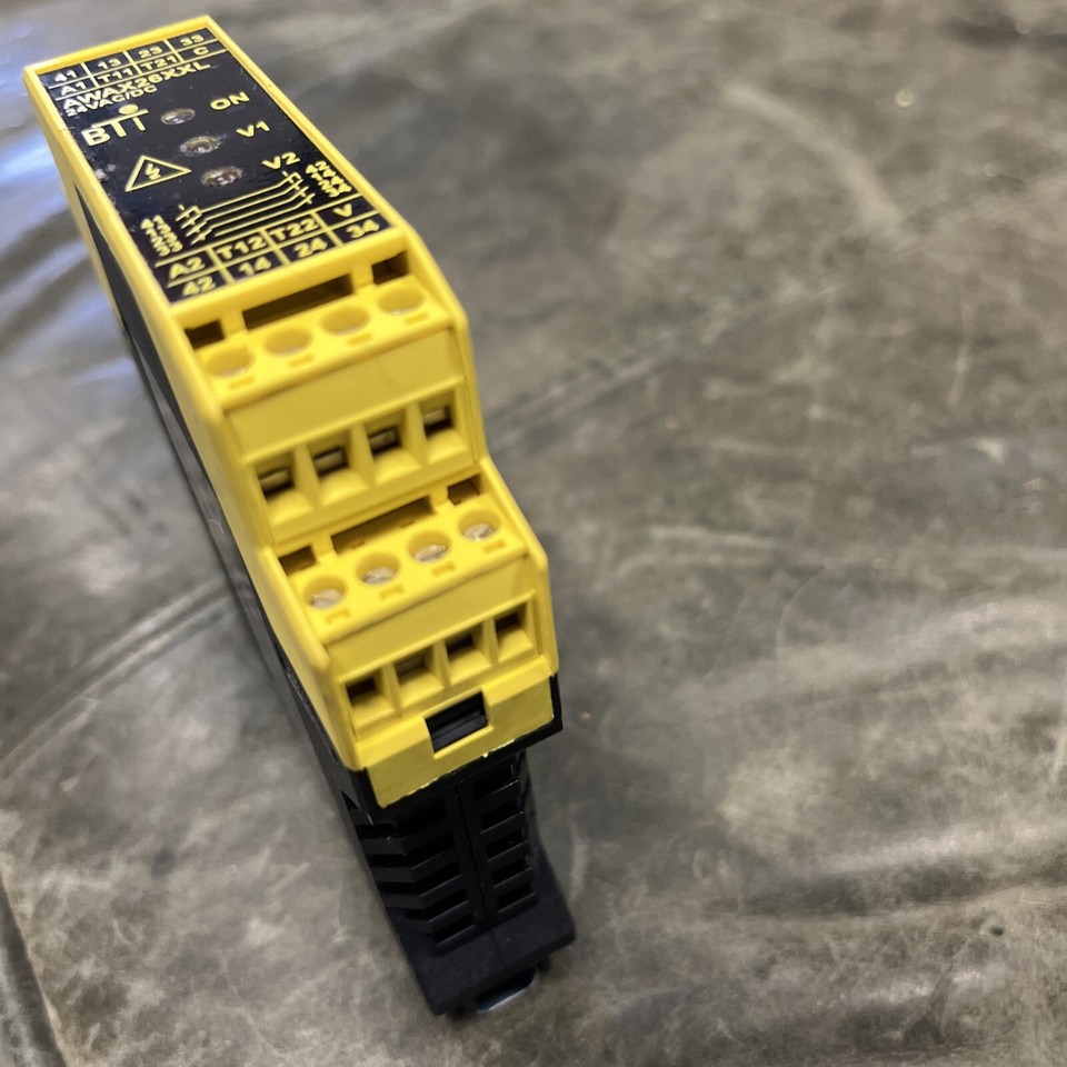 Comitronic-BTI AWAX 26 XXL Estop Safety Relay 24 VAC/DC 3NO 1NC W/auto ...