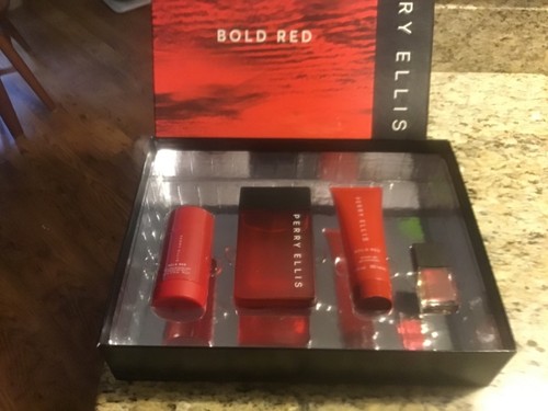Perry Ellis Men's Bold Red Gift Set Fragrances 844061015463 ...