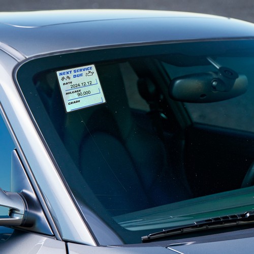 Next Service Due Stickers 2x2 Inch, 500 Pack Service Reminder Sticker ...