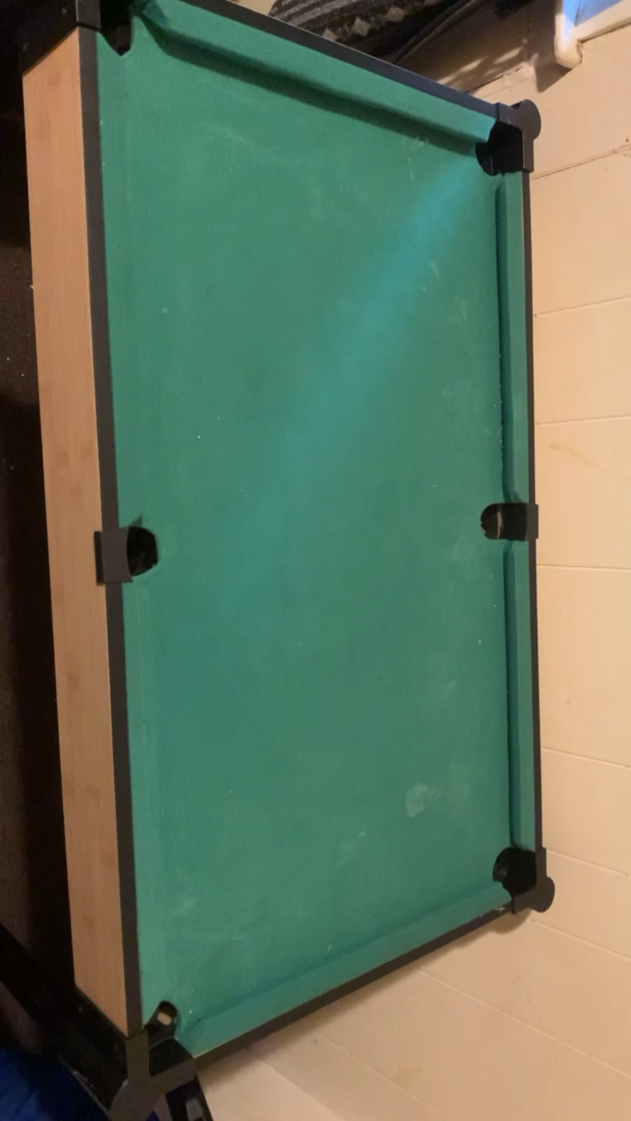 Soozier B8-0011 55 in Portable Folding Billiards Pool Table ...